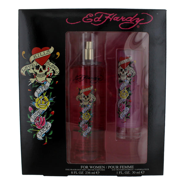 Ed Hardy, 2 Piece Gift Set for Women – Avera Group